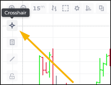 Chart Crosshair - Tradovate Web