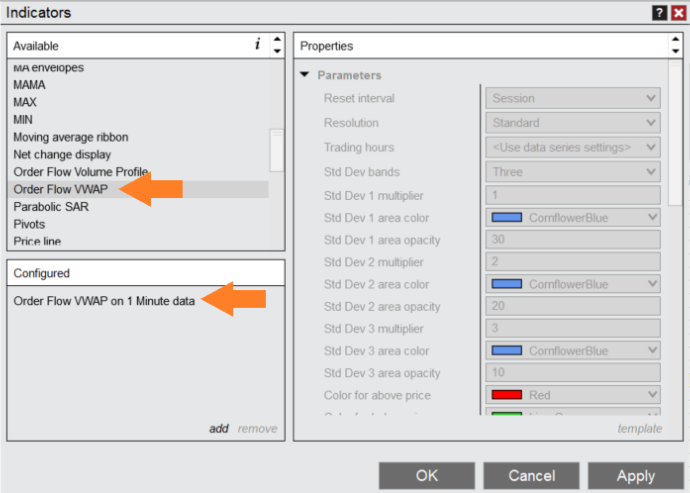 Adding an Indicator to SuperDOM - NinjaTrader Desktop